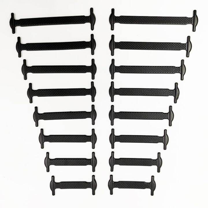 16pcs Silicone No Tie Shoelaces - Elastic Shoe Laces for Adults - Lazy ...