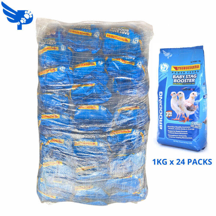 Thunderbird Power Feeds Baby Stag Booster Brooding - 24KG - 24 packs of ...