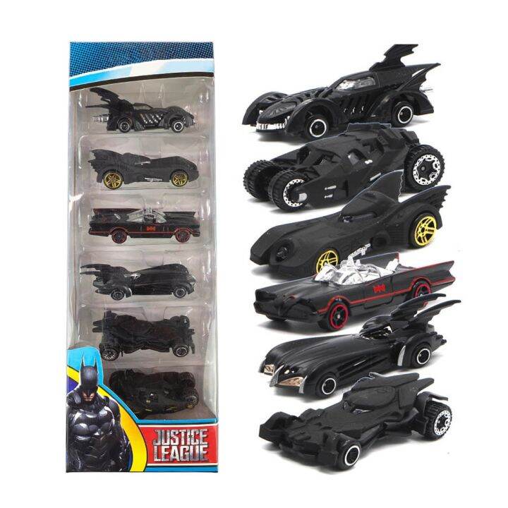 1:64 Bat Chariot Alloy Diecast 6 Buah/Set Mainan Model Mobil Logam ... 1:64 Bat Chariot Alloy Diecast 6 Buah/Set Mainan Model Mobil Logam ...
