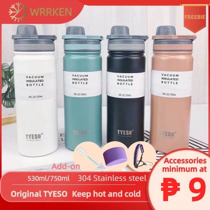 Durability Tyeso Tumbler Insulated Stainless Steel Bottle 530ML 750ML | Lazada PH