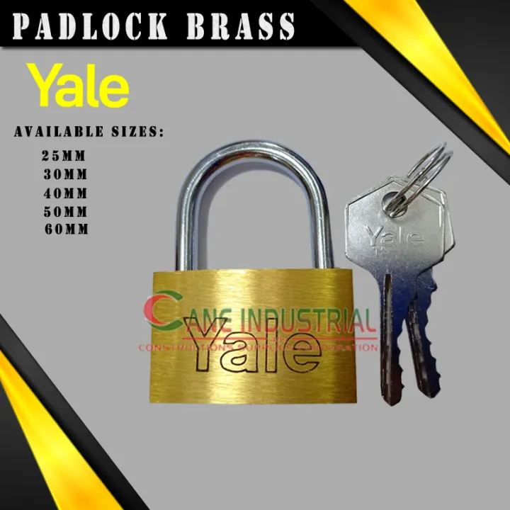 YALE Outdoor Brass Padlock | Lazada PH