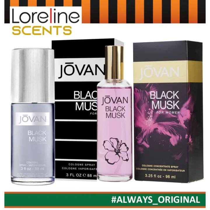 Jovan Black Musk Men & Women Set | Lazada PH