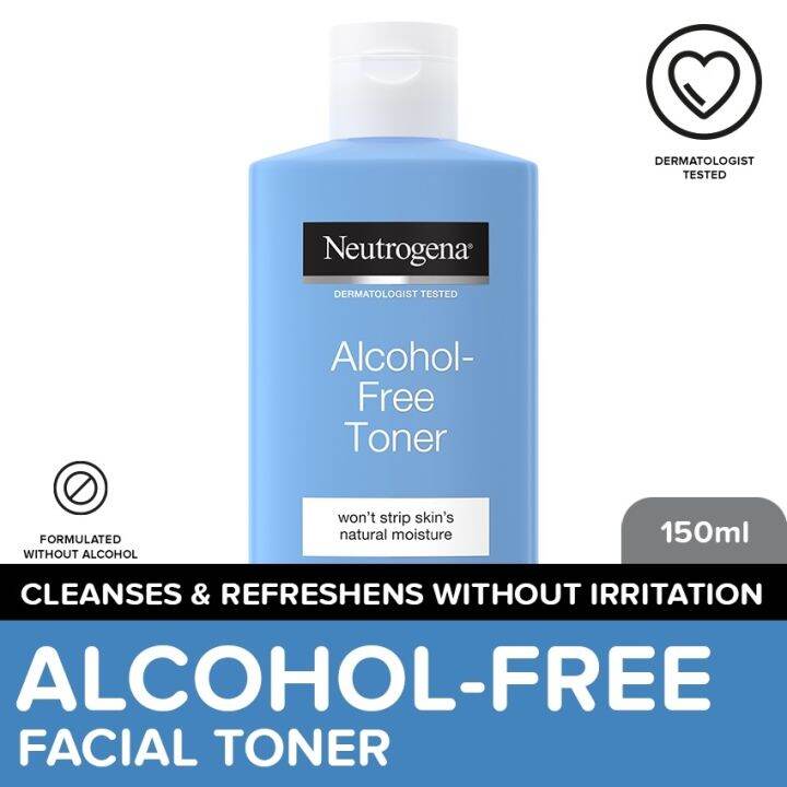 Neutrogena Alcohol-Free Toner 150ml - Clean Refreshing Toner with Mild ...