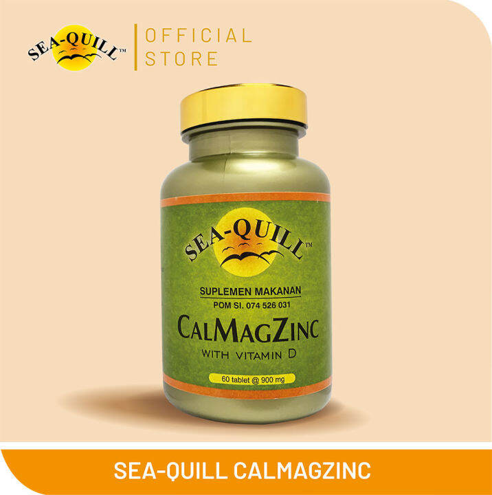 Sea Quill CALMAGZINC with Vitamin D3 '30 tablet | Lazada Indonesia