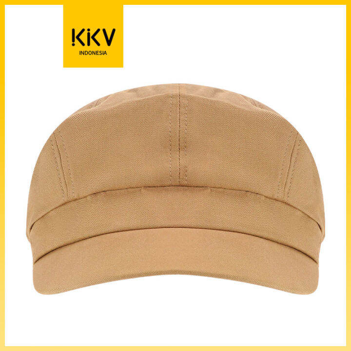 KKV SYC Topi Baker Boy Gaya Klasik Beige Hitam Sentuhan Mode dari Korea ...
