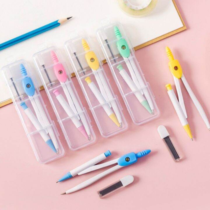 Hộp compa chì kim kèm ngòi dễ thương cute | Lazada.vn