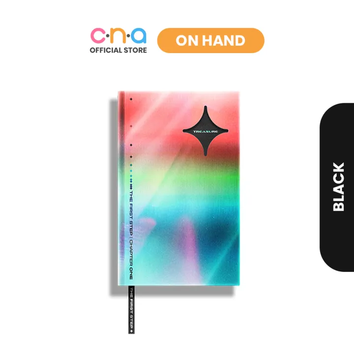 TREASURE - THE FIRST STEP : CHAPTER ONE (Black ver.) 1st Mini Album ...