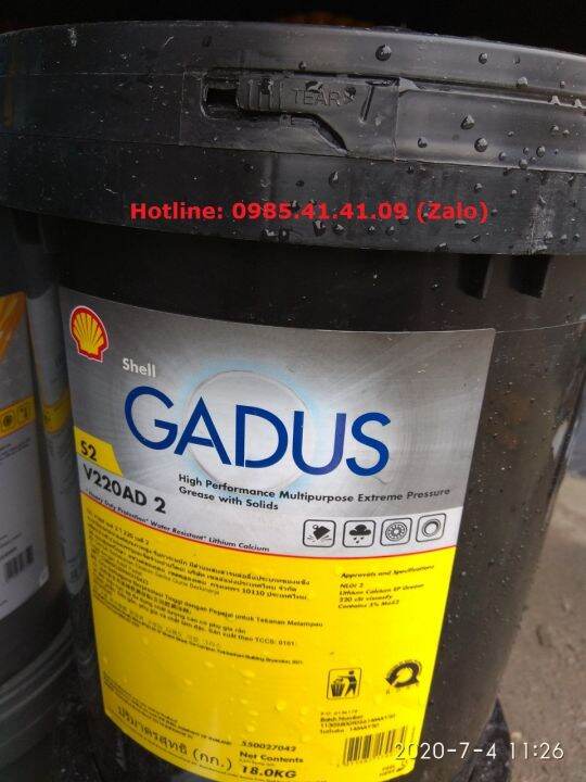 Mỡ Shell gadus S2 V220AD 2 | Lazada.vn