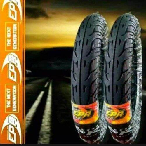 Sepasang Ban Luar Motor Matic Beat Vario Mio Spacy Ukuran 80/90 dan 90/ ...