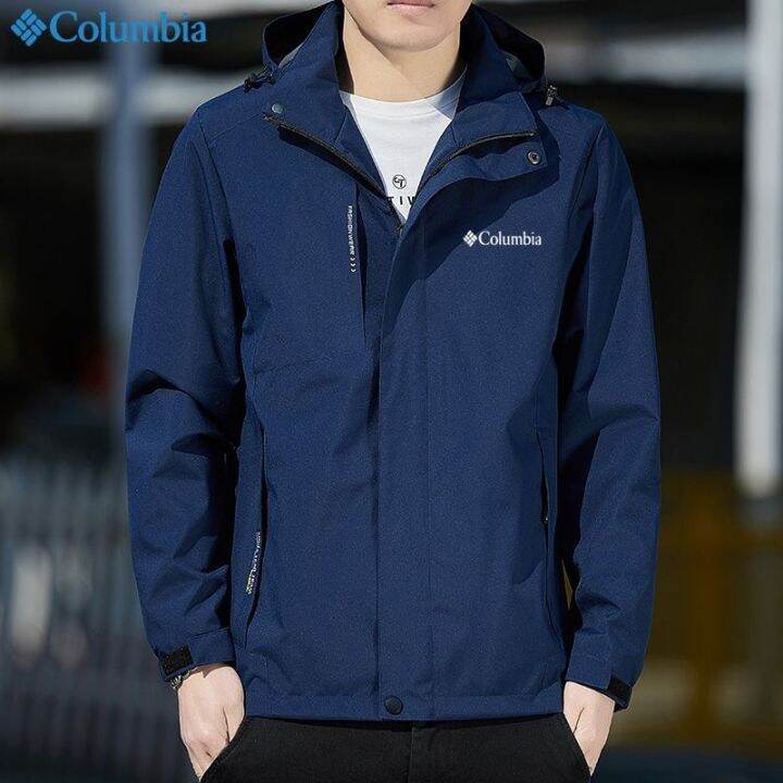 [คุณภาพ] COLUMBIA Tail Single Jacket ชาย Non-Trace ผู้ชายกลางแจ้ง High ...
