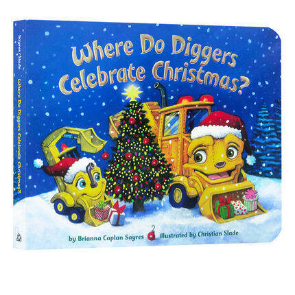 Where Do Diggers Celebrate Christmas Children's Picture Book | Lazada PH