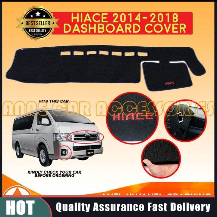 Dashboard Cover for Toyota Hiace Commuter 2005-2020 / GL Grandia 2014 ...