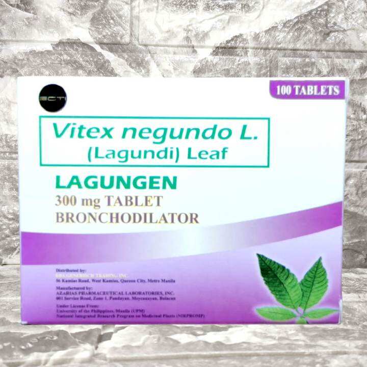 LAGUNGEN (Lagundi Leaf) 100 tablets | Lazada PH