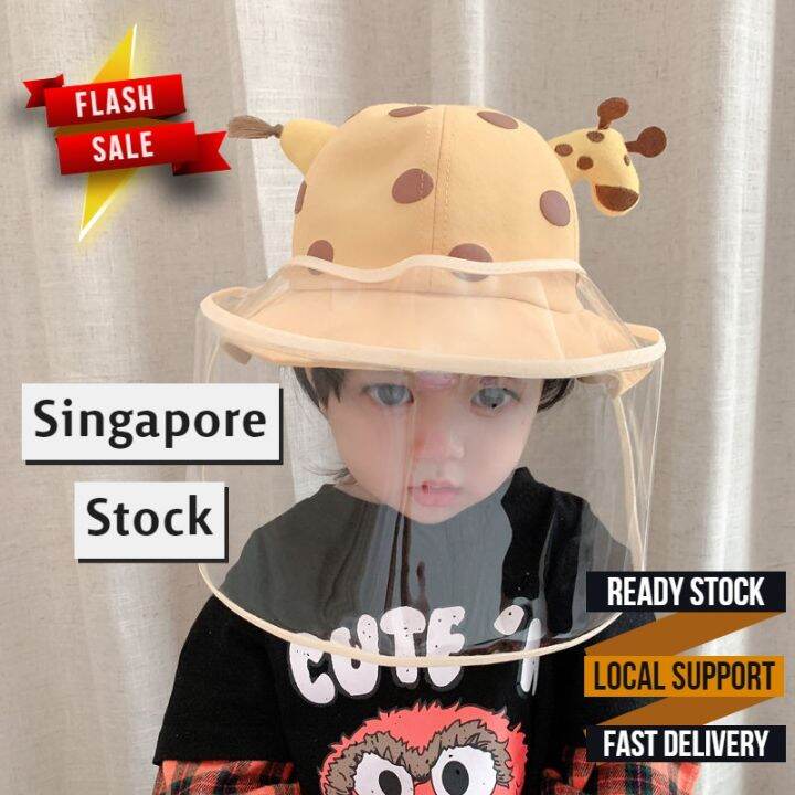 (🇸🇬 SG Stock 🇸🇬) Baby Toddle Kid Children cotton hat cap, removable ...