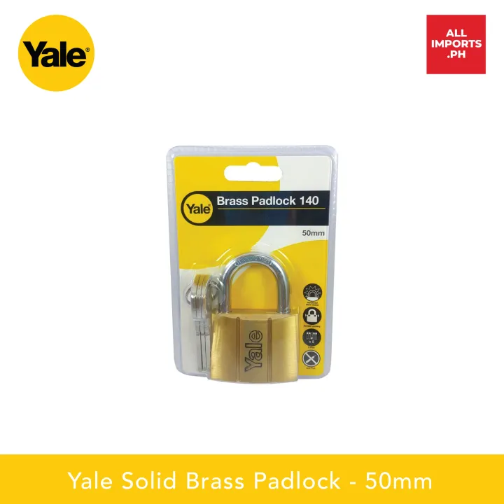 Yale 50mm Brass Padlock | Lazada PH