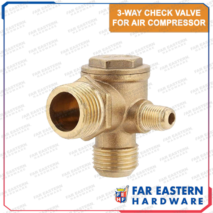 Air Compressor 3 Way Check Valve for Air Compressor | Lazada PH
