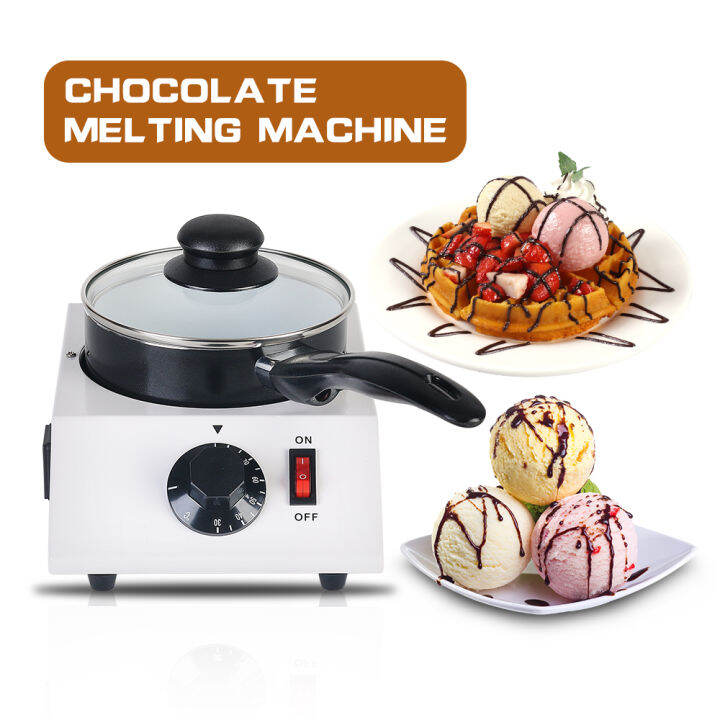 40W Mini Electric Chocolate Melting Machine Ceramic Non-Stick Pot ...