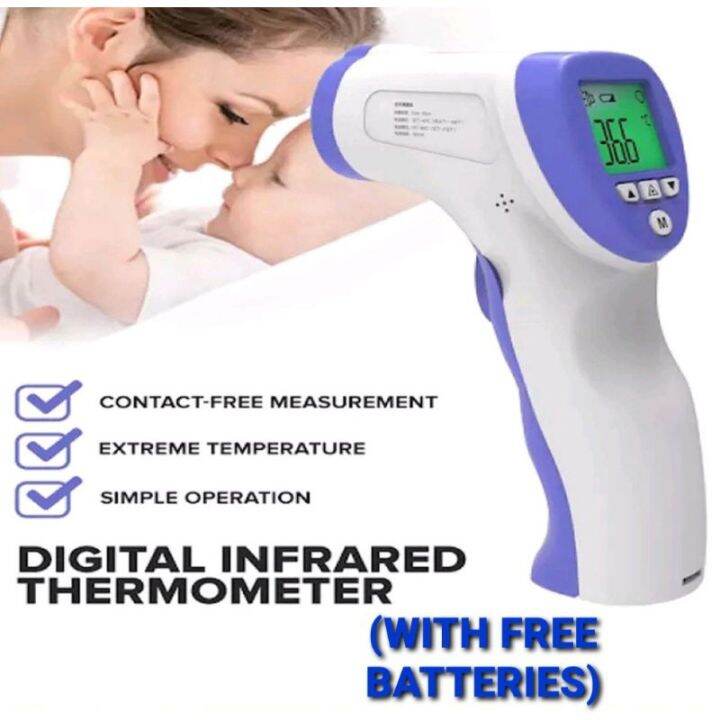 INFRARED Thermal Scanner Digital Thermometer (None Contact) with FREE ...