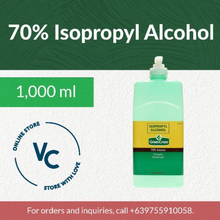 【READY STOCK】 Greencross 70 Isopropyl Alcohol Pump dispenser 1000ml ...