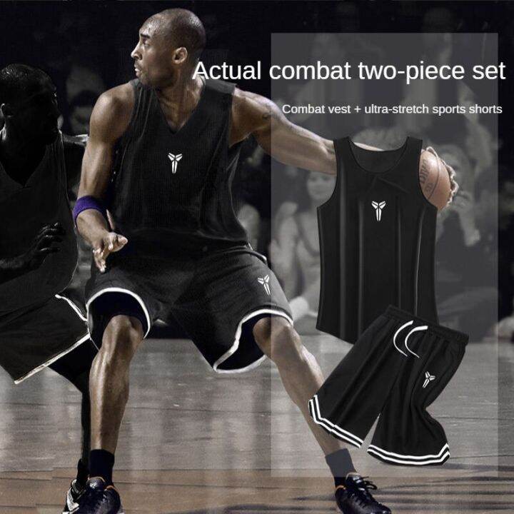 ♥READY STOCK♥Star Basketball Uniform Suit Men's Black Mamba Custom Team ...