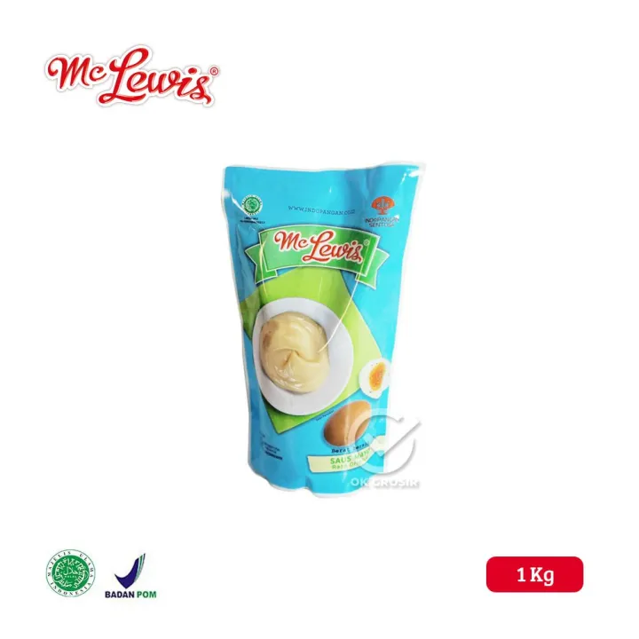 Mayonnaise Mclewis Rasa Original [1 Liter] | Lazada Indonesia