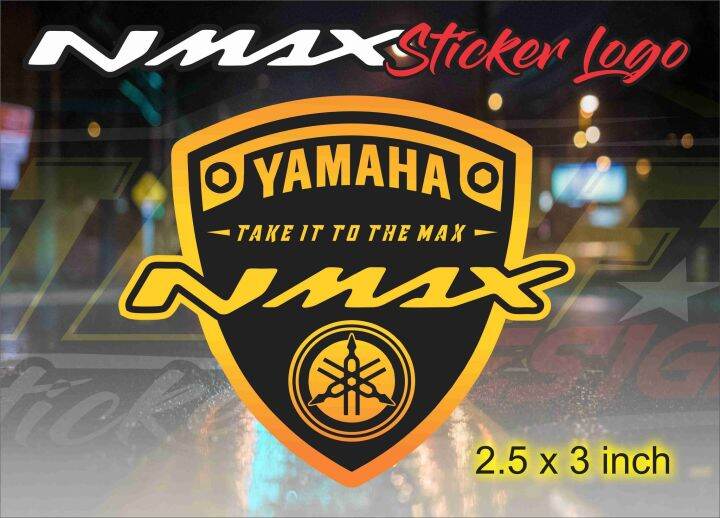 YAMAHA NMAX LOGO STICKER | Lazada PH