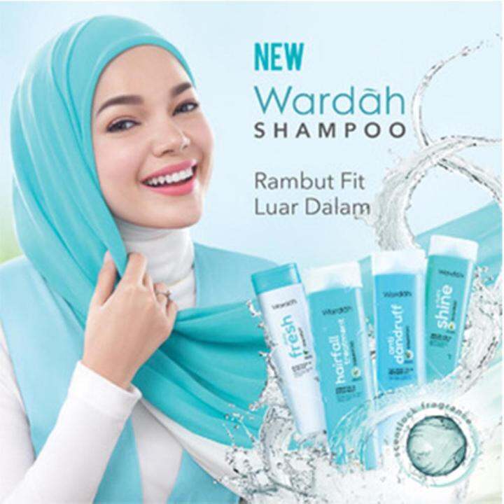 Wardah Shampoo Anti Dandruff Anti Rontok | Shampoo Pemanjang Rambut ...