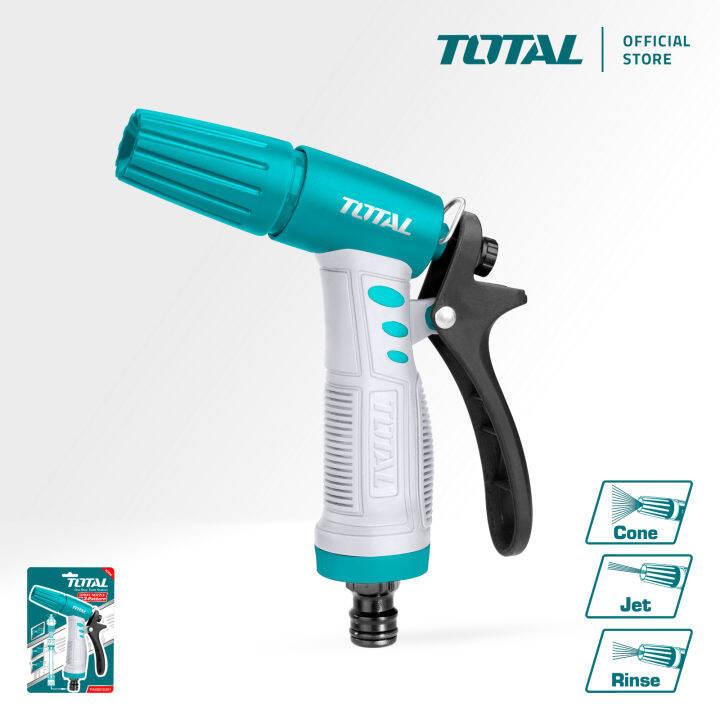 TOTAL Plastic Trigger Nozzle, Adjustable 3 Different Spray Patterns ...