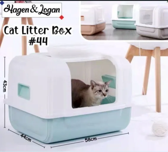 Cat Litter Box Large 44 - Toilet kucing ukuran besar | Lazada Indonesia