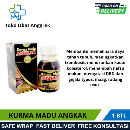 KURMA MADU ANGKAK/350 GRAM / MADU ANGKAK UNTUK MENGATASI DBD/ TYPUS ...