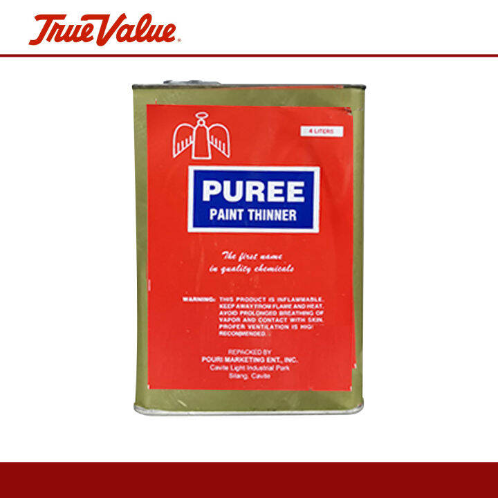 Puree Paint Thinner 4L | Lazada PH