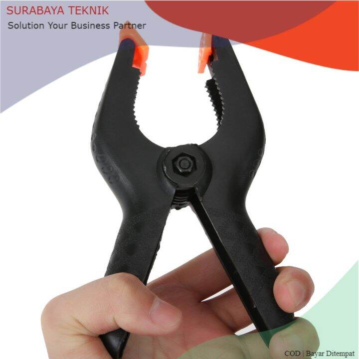 SPRING CLAMP BESAR 6inch PENJEPIT KAYU KLIP KLEM CATOK KAYU 6 inch ...