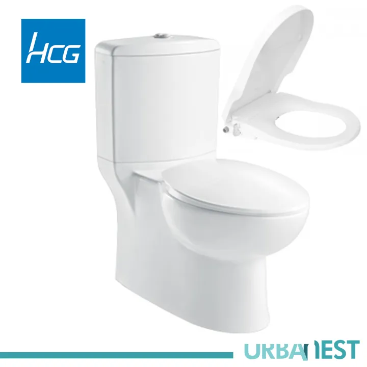 HCG Shangri-la CS4710D AW with iWash Bidet seat and cover premium look ...