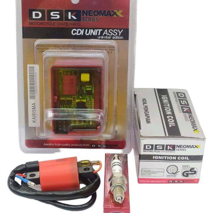 CDI RACING COIL DAN BUSI KARISMA TENAGA NAIK 20% | Lazada Indonesia