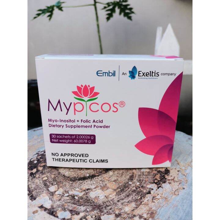 Mypicos Myo-Inositol with Folic Acid Dietary Supplement Fiber LOWEST ...