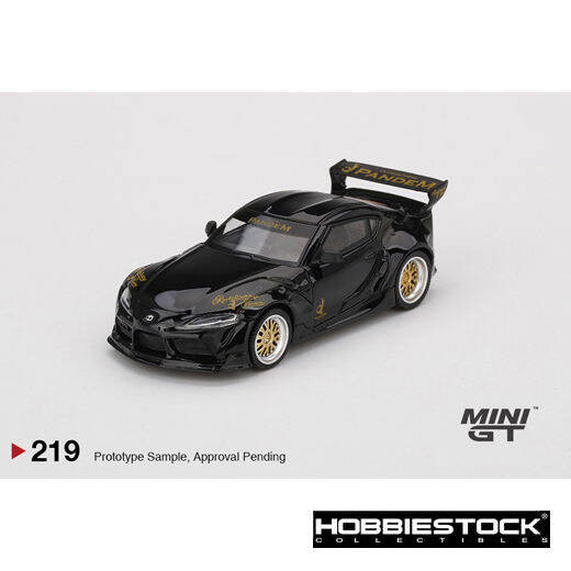 Mini GT 1/64 Pandem Toyota GR Supra V1.0 Black RHD | Lazada PH