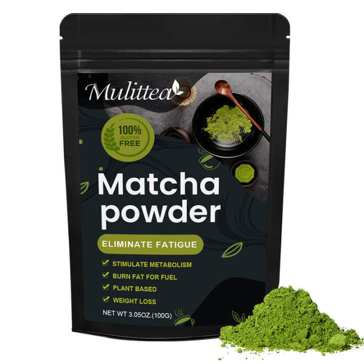 MULITTEA Organic Matcha Powder Is Rich In Antioxidants and Tea ...