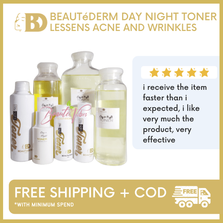 Beautederm Toner Day and Night | Anti Acne and Lessens Wrinkle | All ...