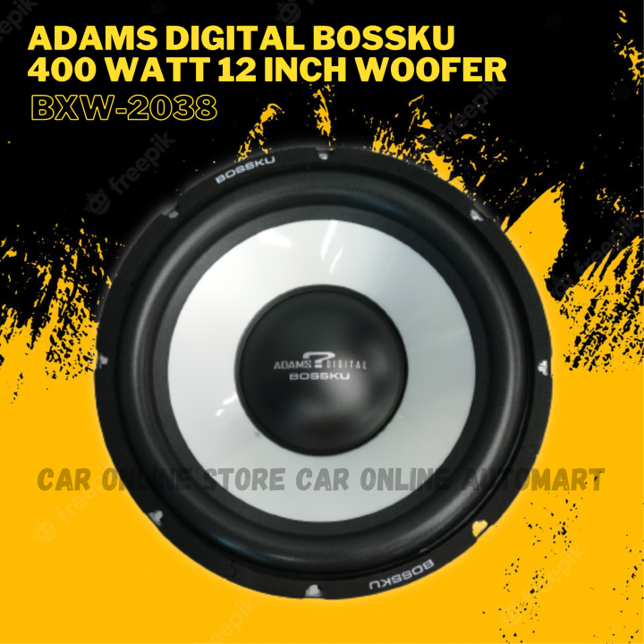 Adams Digital BOSSKU Series - BXW-2038 Hi-Power 12inch Polypropylene ...
