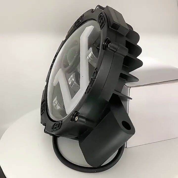 Car 7 Inch 40w Led Work Spotlight Auxiliary A-pillar Light Aluminum ...