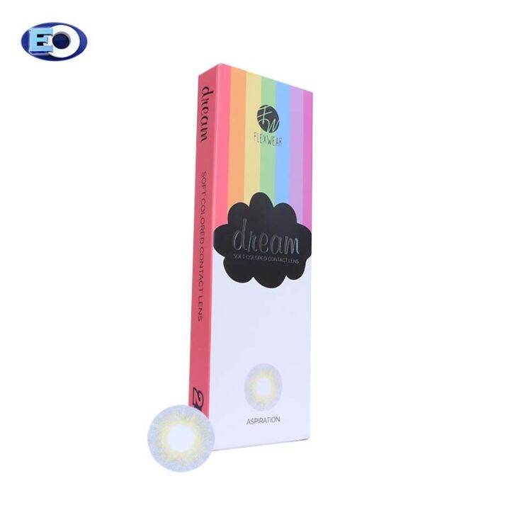 EO Flexwear Dream Colored Graded Contact Lens - Aspiration - Good for 1 ...