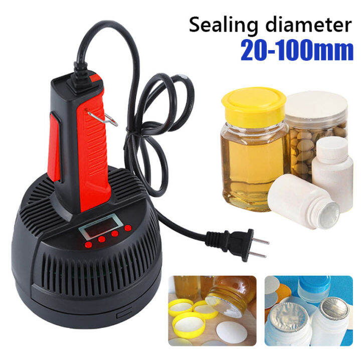 220V Hand-held Plastic Capping Bottle Continuous Sealer Electromagnetic ...