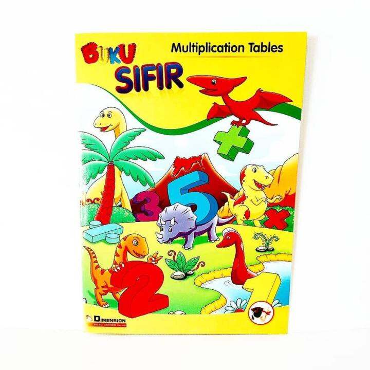Buku Sifir Multiplication Tables Dimension Publication Sdn. Bhd. | Lazada
