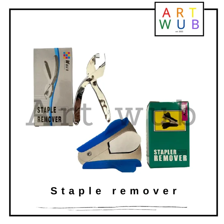 Wub's [Original] Joy Staple Remover Regular Sized and Mini Staple Wire ...