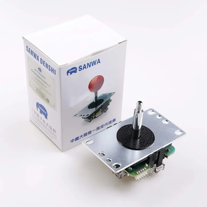 Original Sanwa JLF Arcade Lever with retail box and wire harness ...