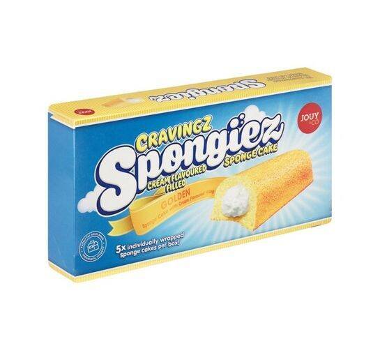 Jouy & Co Cravingz Spongiez Golden Cream Filled Sponge Cake 225g ...