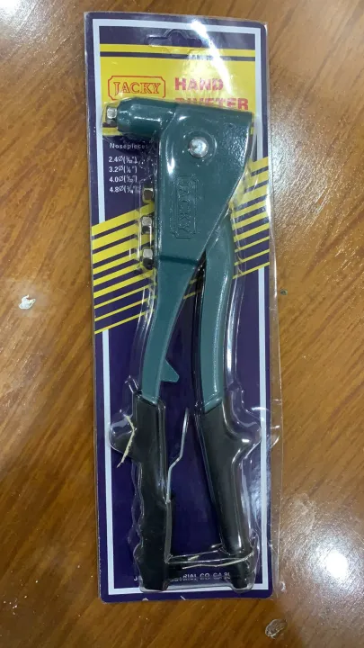 JACKY HAND RIVETER HEAVY DUTY FOR ALUMINUM AND STAINLESS RIVET | Lazada PH