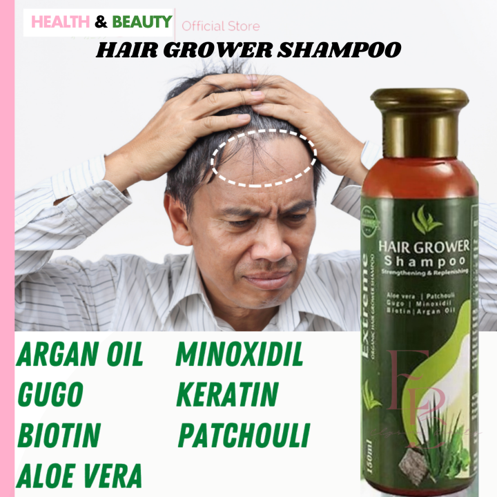100 Authentic Extreme Hair Grower Shampoo 150ml Sunisa Hair Grower