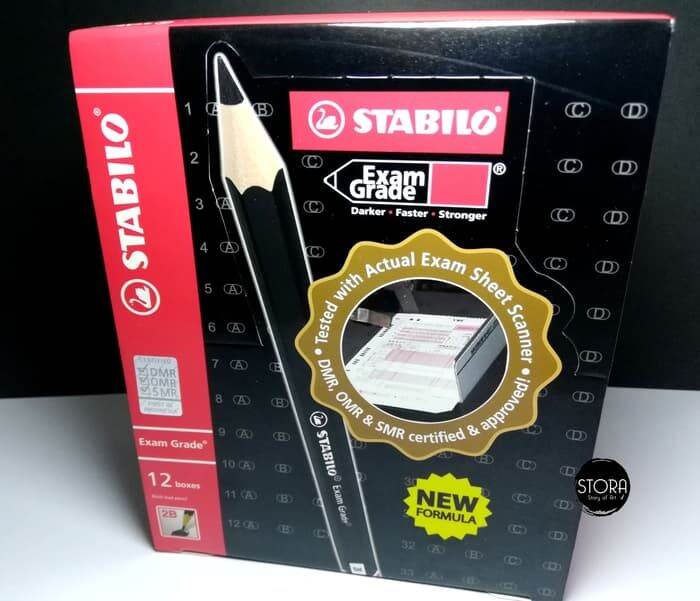 Stabilo Exam Grade Pensil 2B / Per BOX (144 Buah) | Lazada Indonesia