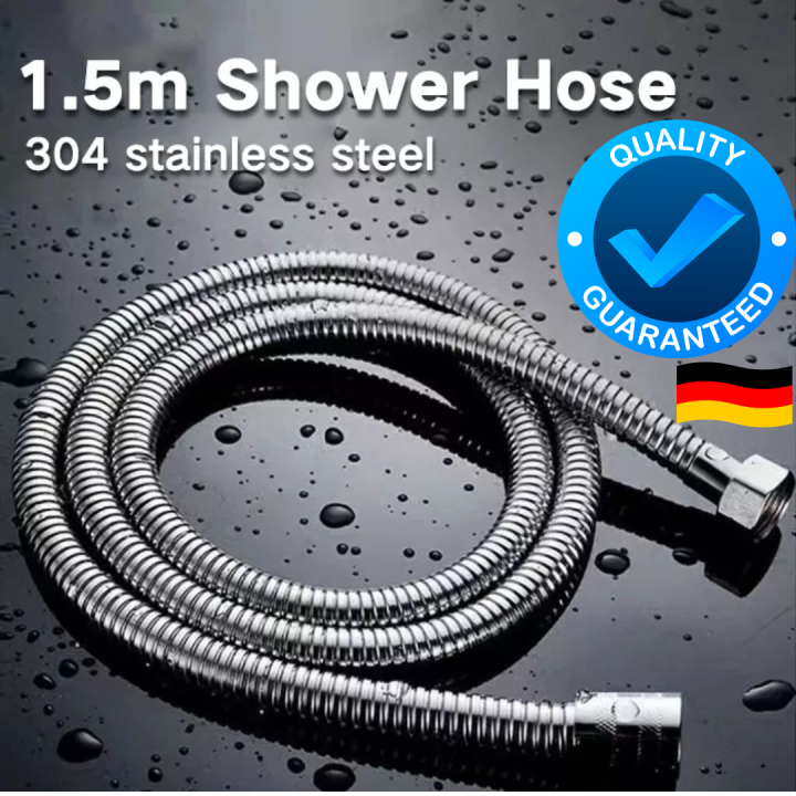🔝Best Seller 304 Stainless Steel Flexible Shower Hose Shower Water Hose ...
